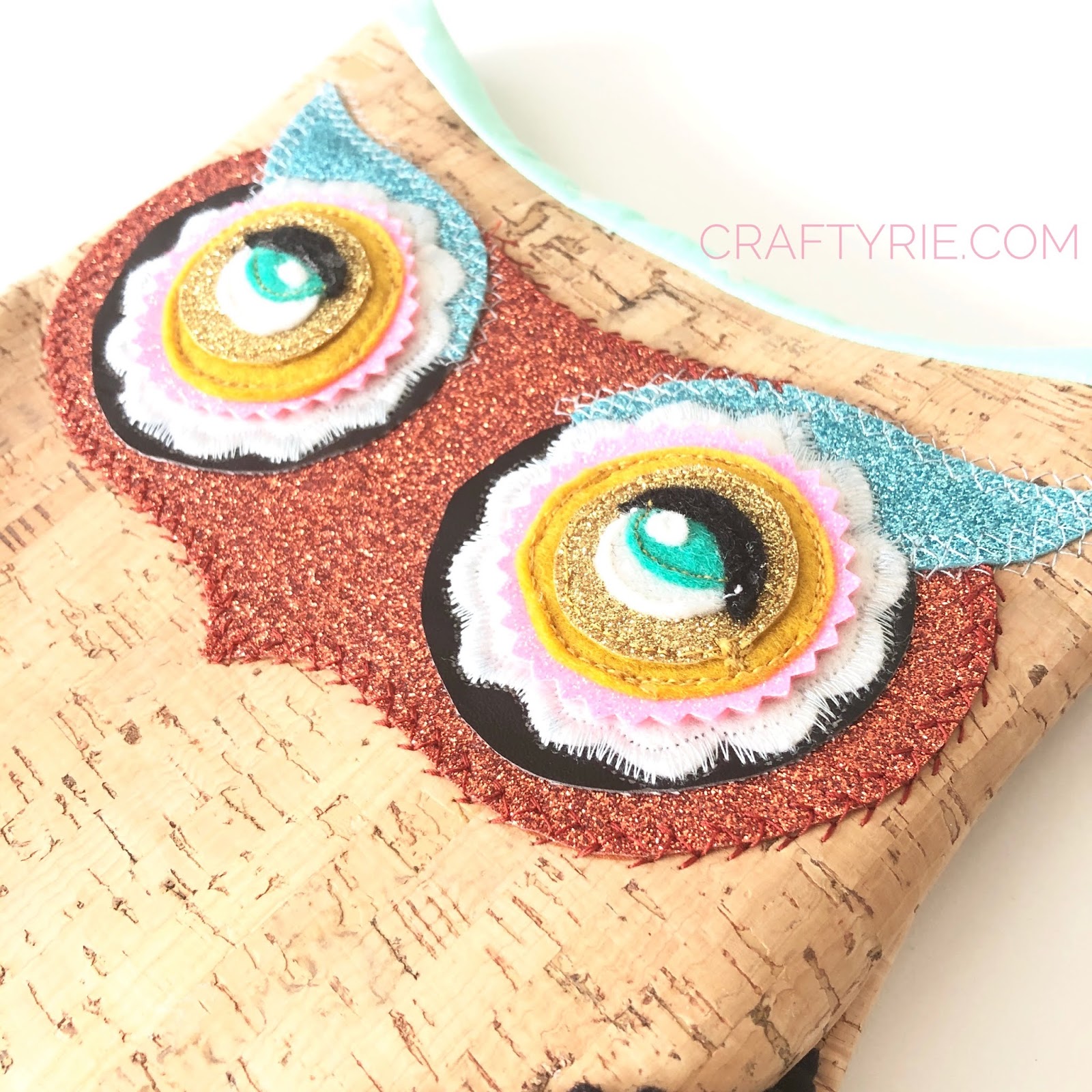 CraftyRie: Hootiful Owl Bag