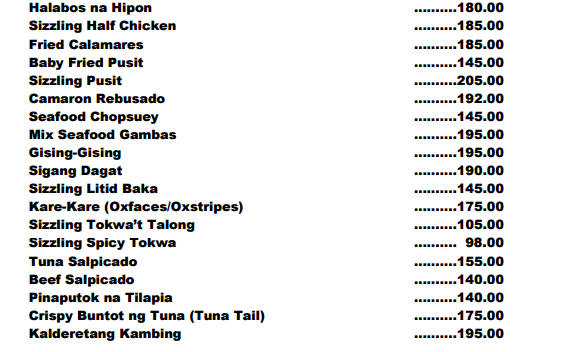 PHILIPPINES 2015: IKABUD RESTAURANT IN ANGELES PAMPANGA