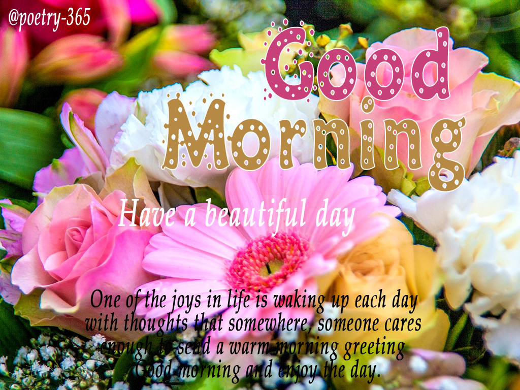 Wishes and Poetry: Sweet Good Morning Poetry with Images for Friends