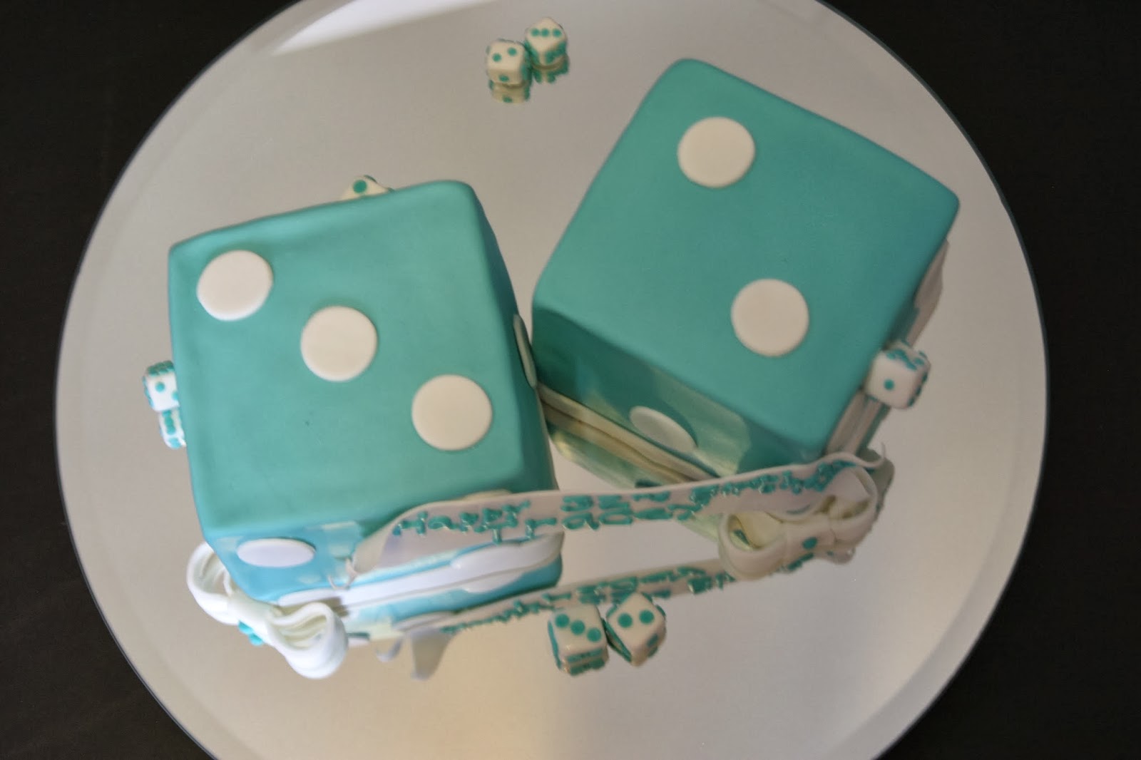 All Tiered Up: Dice Birthday Cake