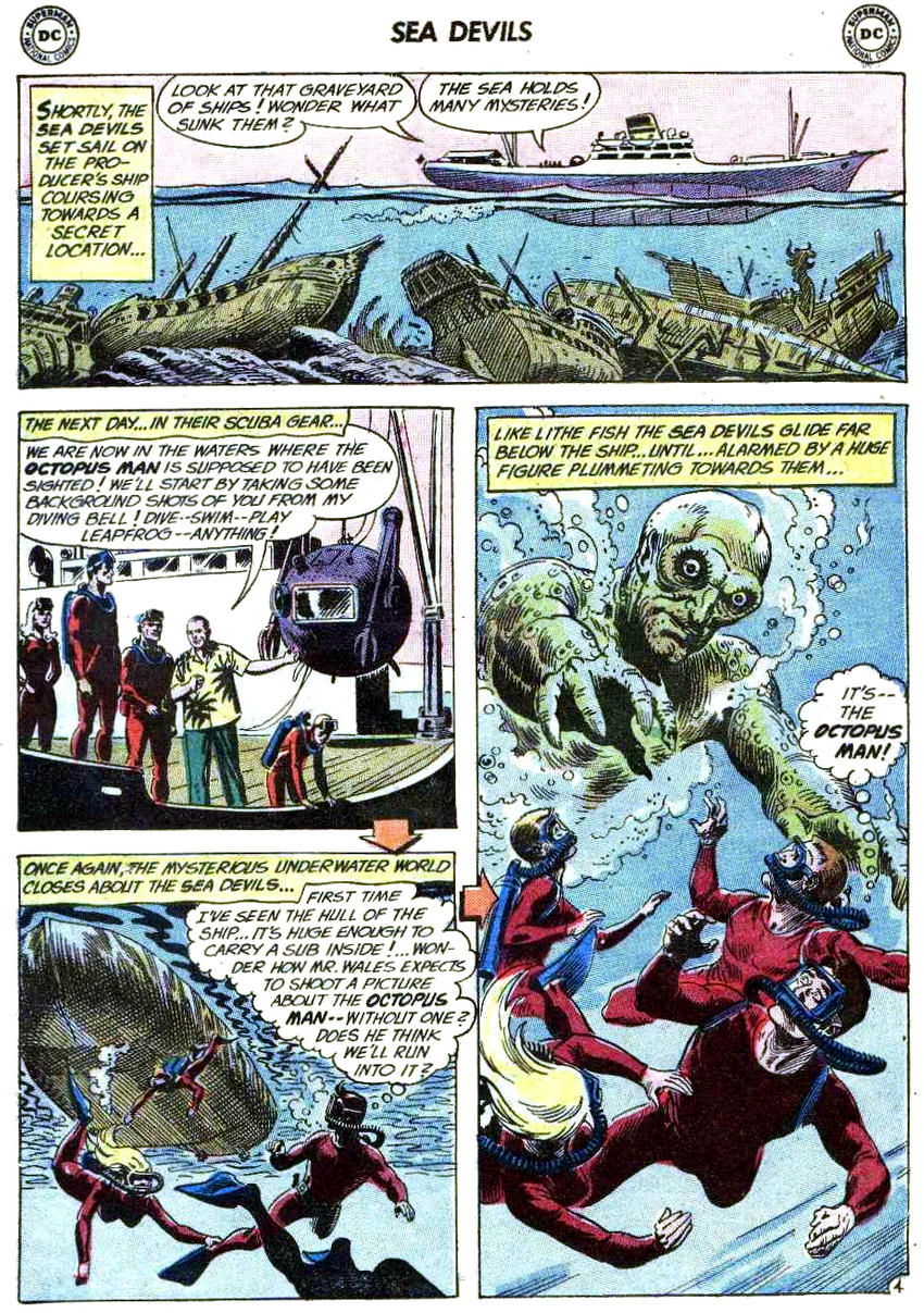 Pappy's Golden Age Comics Blogzine: Number 1570: Sea Devils — the devil ...