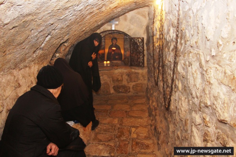 ORTHODOX CHRISTIANITY THEN AND NOW: The Cell and Tomb of Saint Melania ...