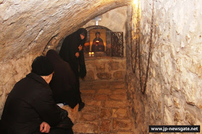 ORTHODOX CHRISTIANITY THEN AND NOW: The Cell and Tomb of Saint Melania ...