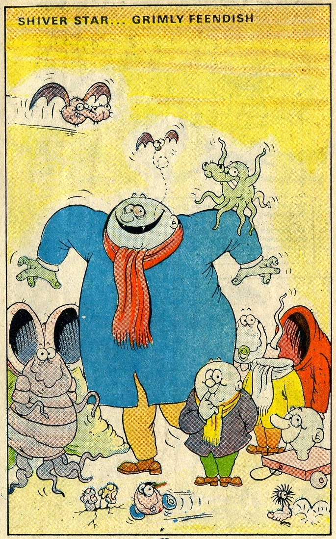 *KAZOOP !!: A LOOK AT SHIVER & SHAKE STRIPS: GRIMLY FEENDISH