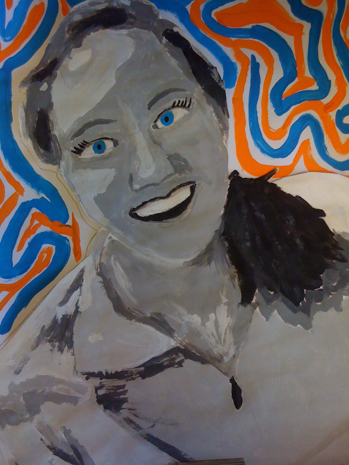 Miss Rossi's Art Class: Monochromatic Portraits