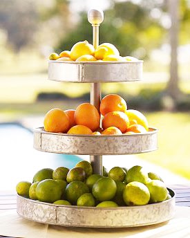 Quaintly Garcia: Galvanized Metal Tier Stand