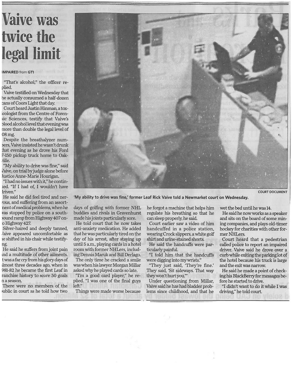 Calvin Barry Lawyer - Toronto Criminal Lawyer Blog: Calvin Barry ...