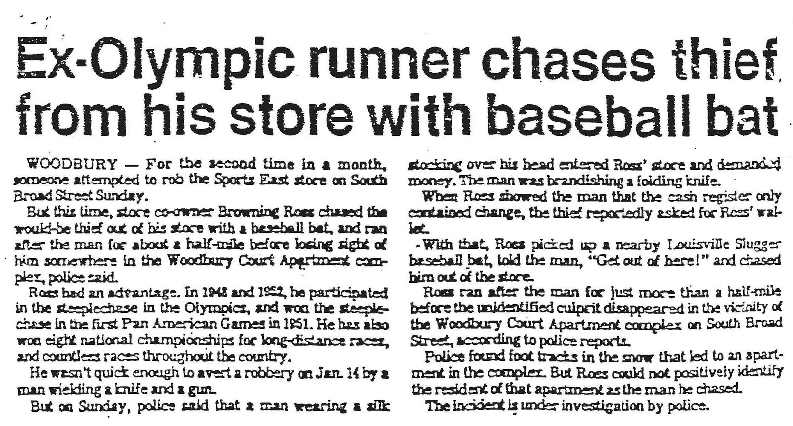 Browning Ross: The Father of American Distance Running