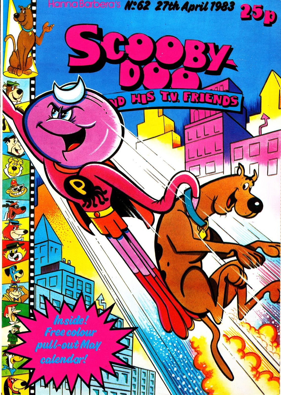 STARLOGGED - GEEK MEDIA AGAIN: 1983: SCOOBY-DOO APRIL COVER GALLERY ...