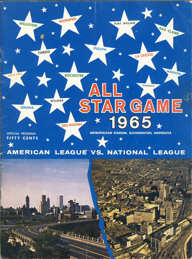 Droidtrader's Sports Memorabilia: 1965 All-Star Program