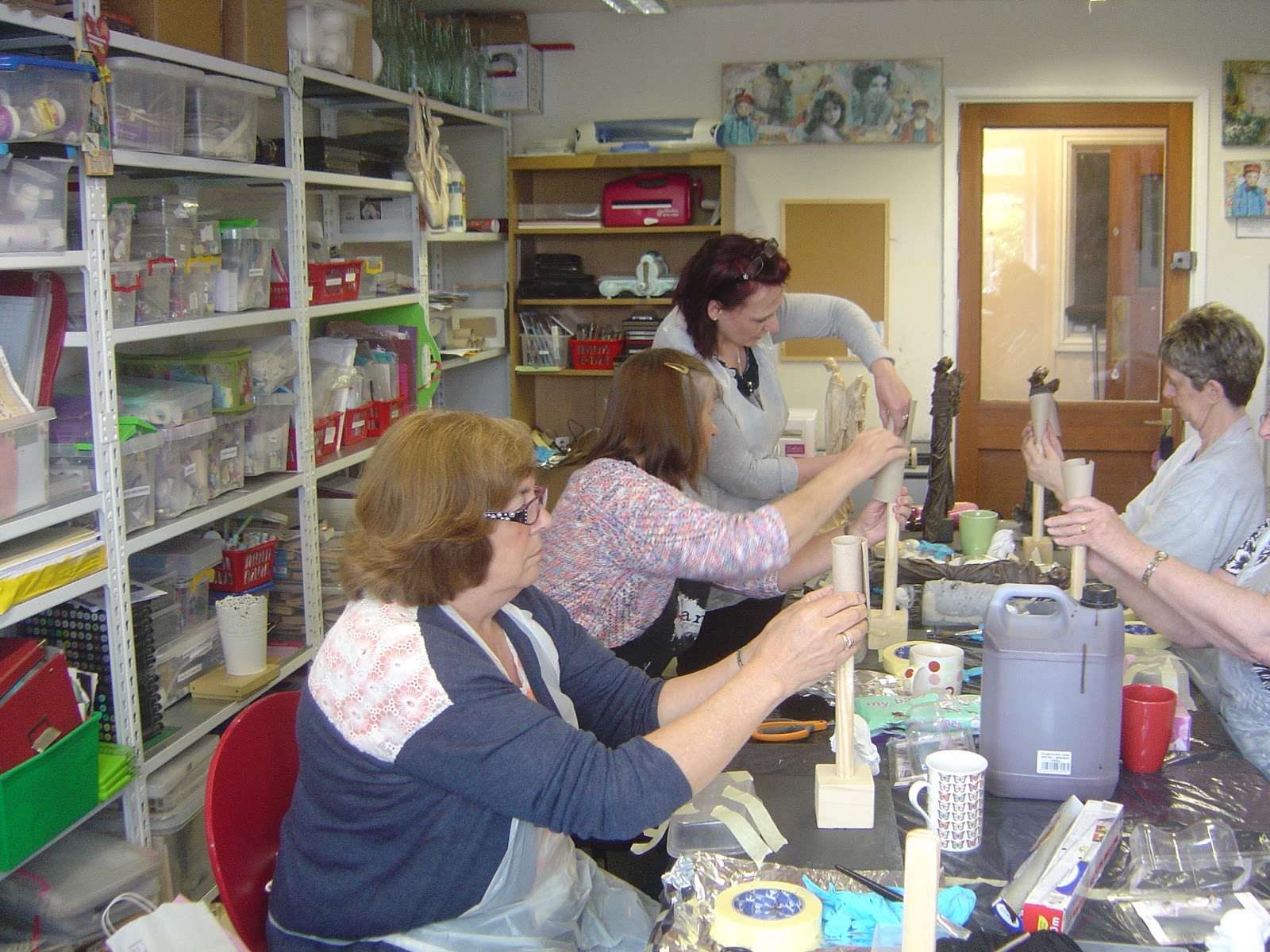 Sam's blog: Powertex Angel Workshop