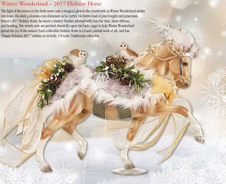 Breyer History Diva: Winter Wonderland and His Hooves