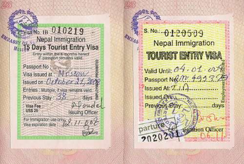 Getting Your Visa for Nepal