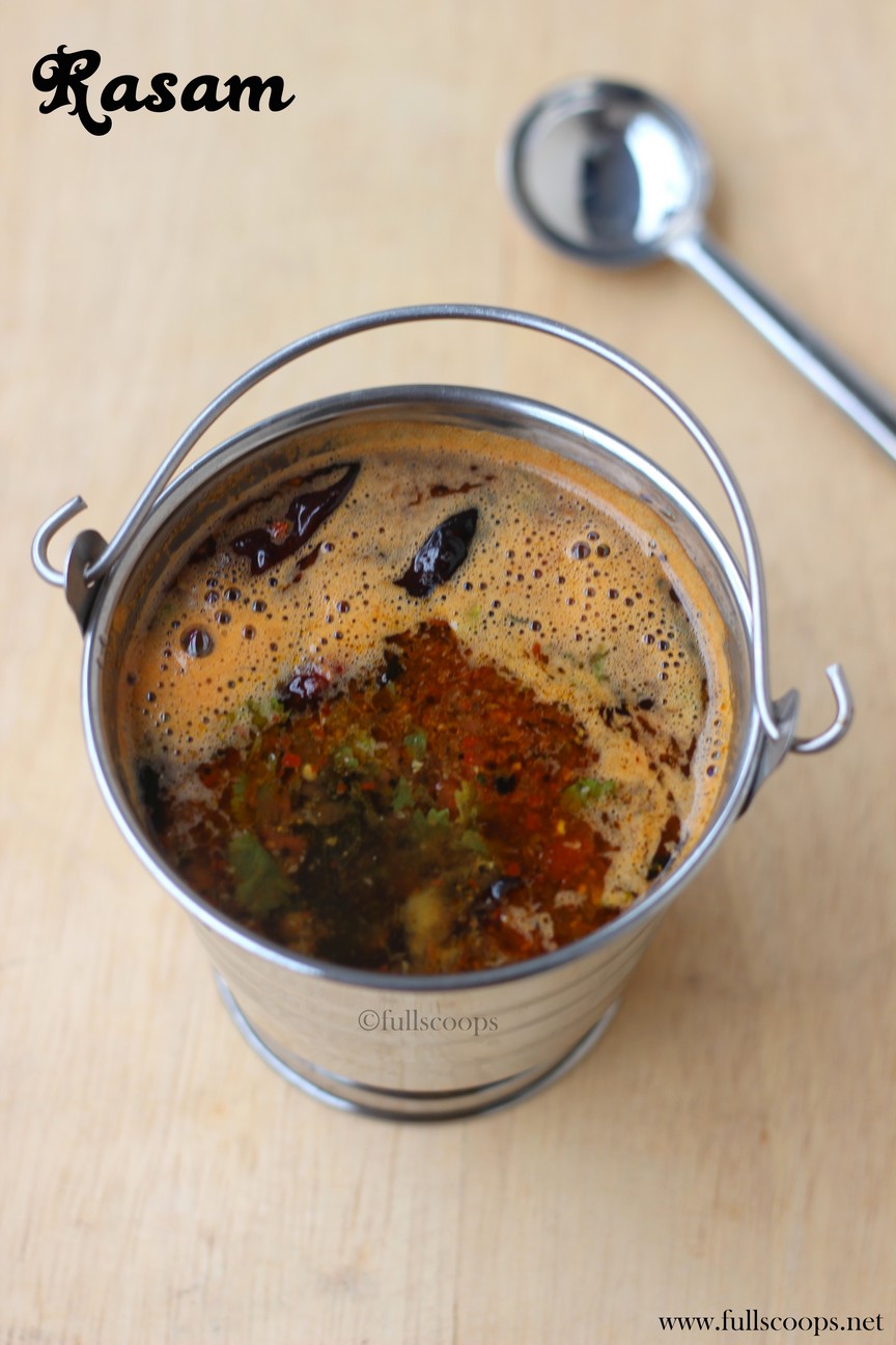 Basic Rasam Recipe ~ Full Scoops - A food blog with easy,simple & tasty ...