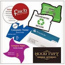 Custom Shape Business Cards: Custom Shape Business Cards