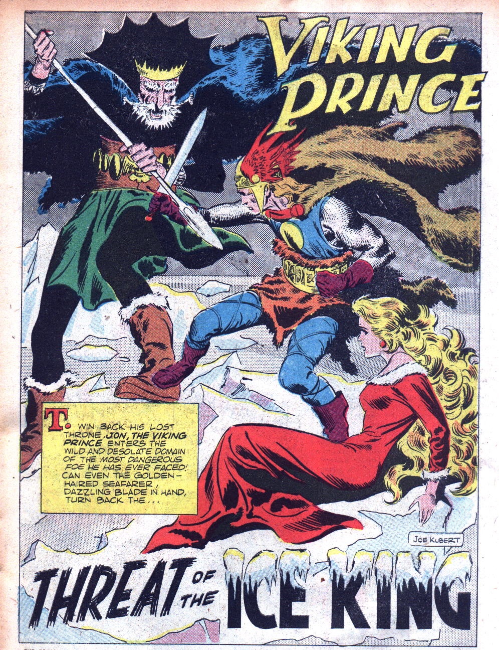 Esoteric Pop Culture: Joe Kubert's Viking Prince homages in Justice ...