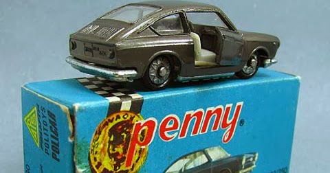 DieCast Chile: Penny Fiat 850 Coupe
