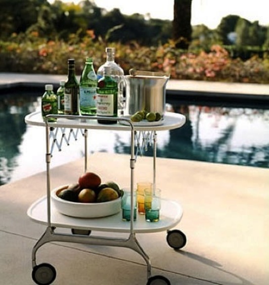 ciao! newport beach: my pool side beverage cart
