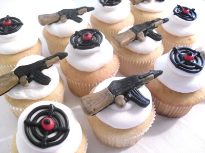made FRESH daily: Shoot 'Em Up Cupcakes!