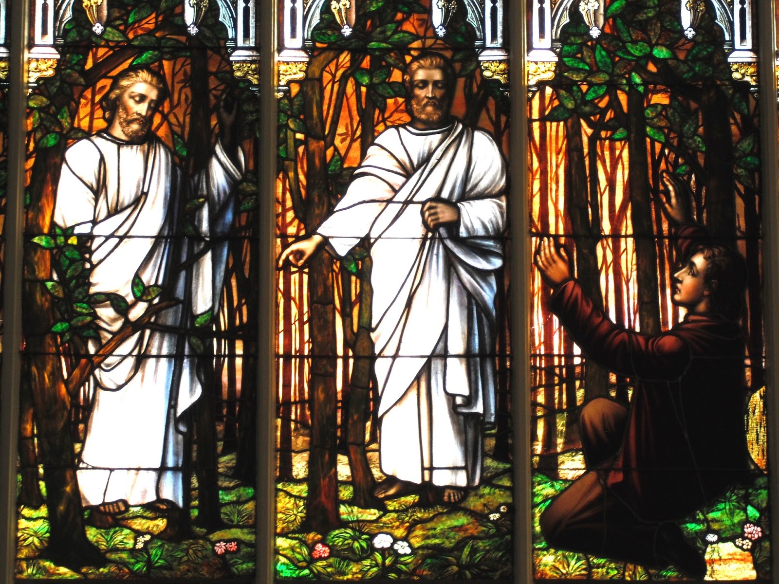 Historic LDS Architecture: Latter-day Stained Glass: Part 2 - First ...