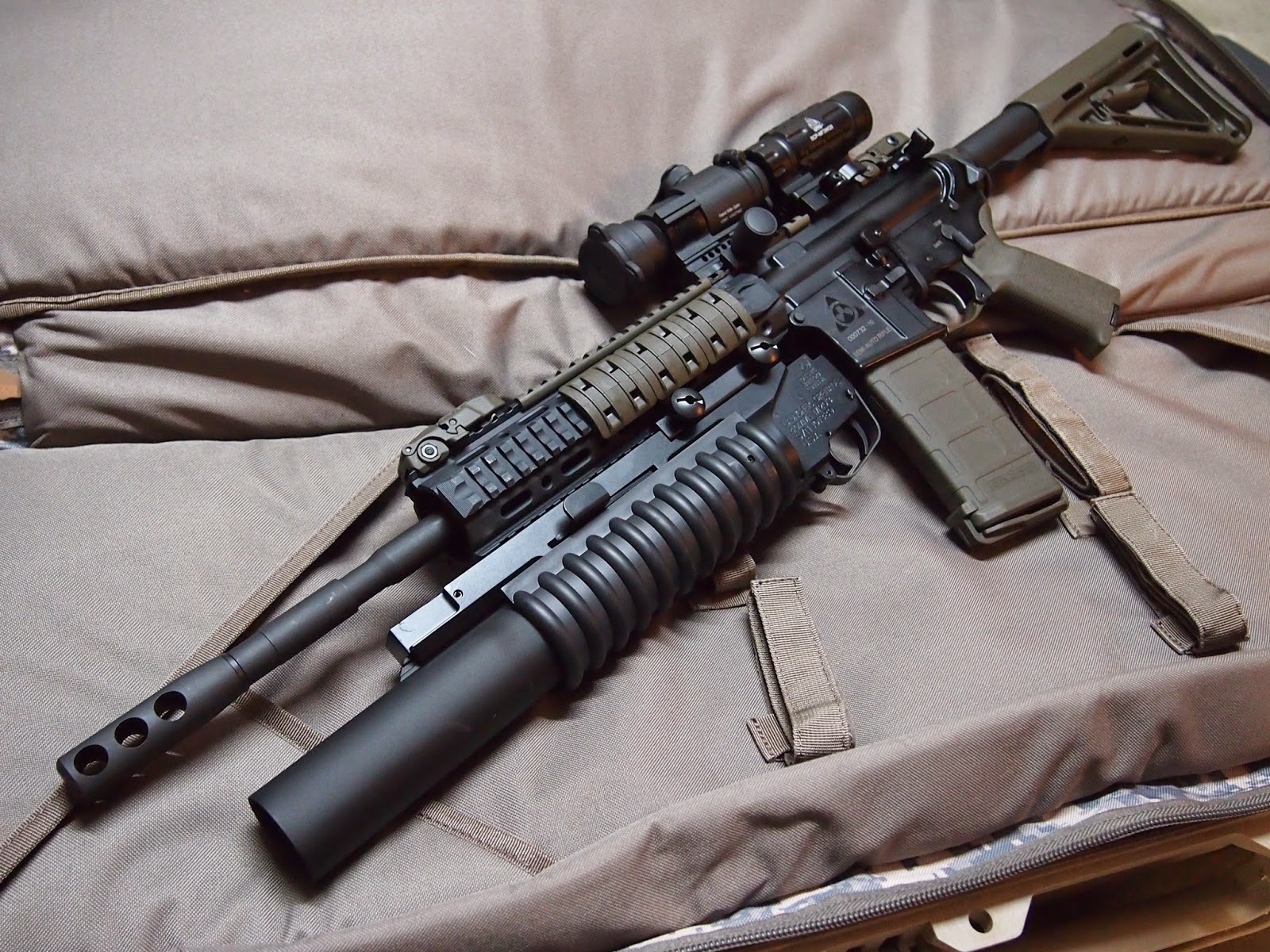 The Armed Jolly Green Giant: Colt M203