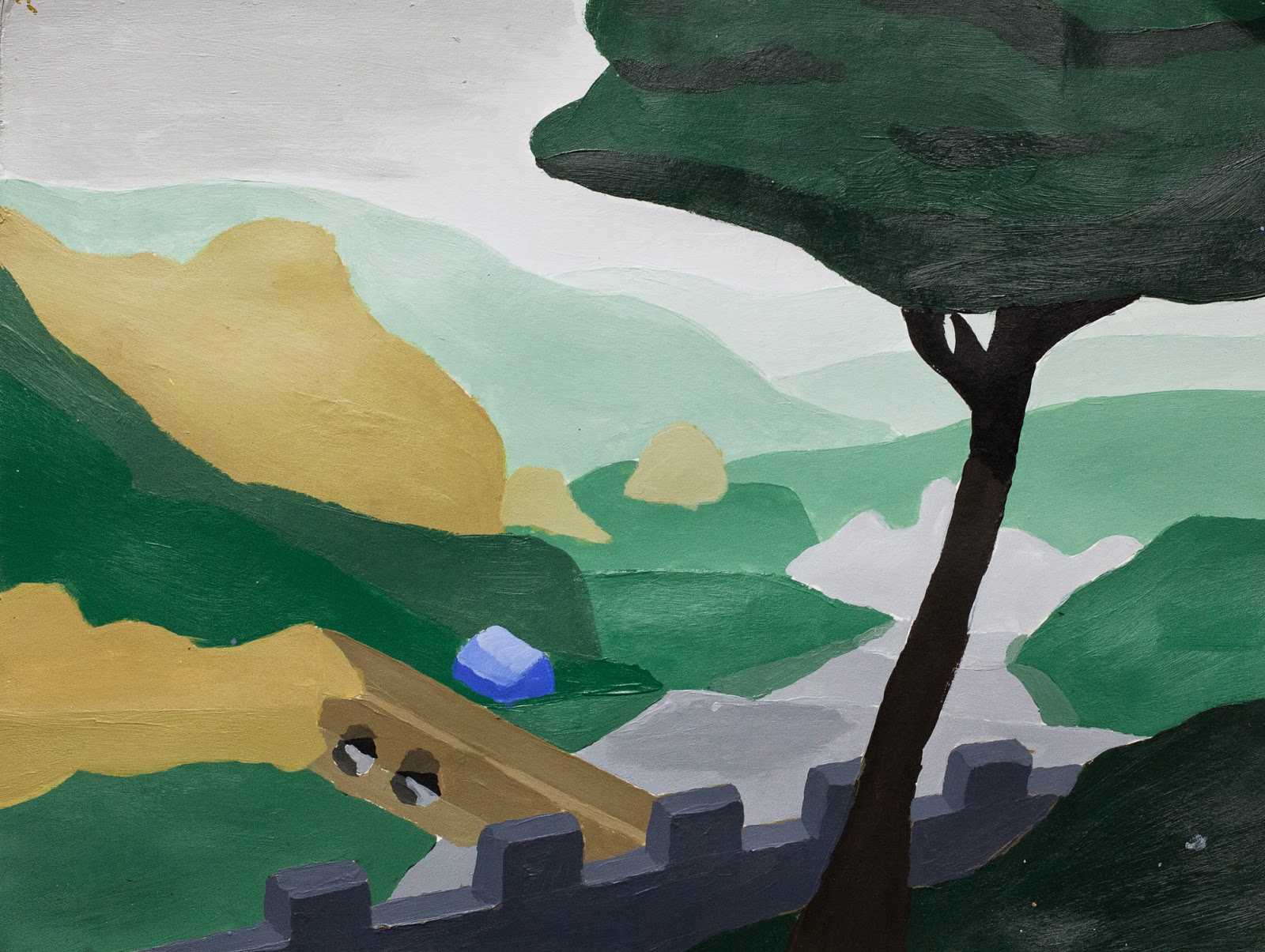 NWSA-2D Art: Project: Atmospheric Perspective. Due In-Class.