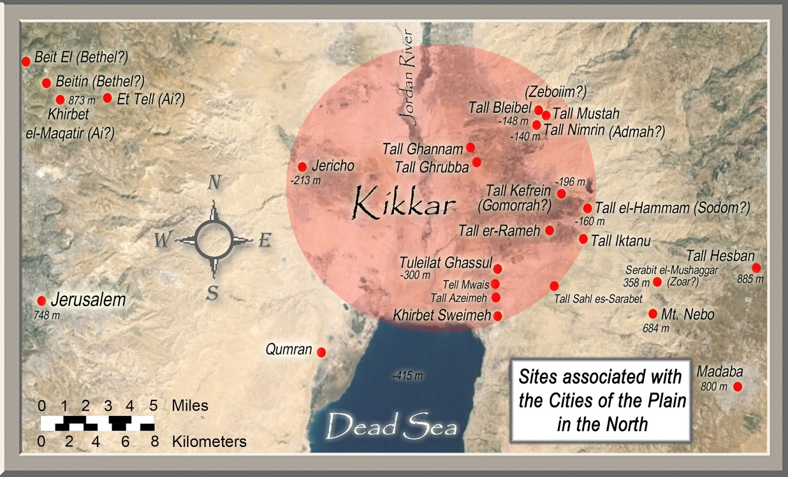 Biblical Archaeology: Map 10
