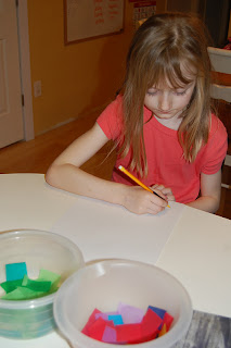 Our Creative Day: Bleeding Tissue Christmas Trees