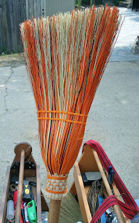 Mustang Dreams....: Brian goes to a Sweep In (Broom making weekend)