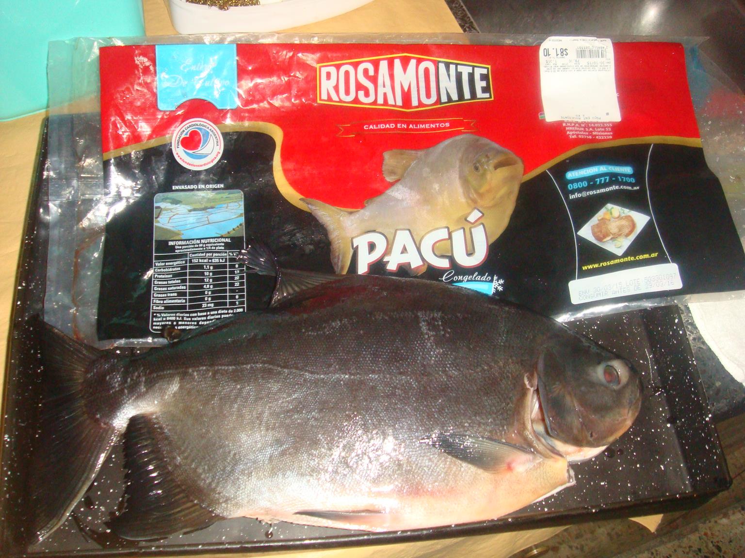 RECETAS Y ALGO MAS: PACU A LA PARRILLA PASO A PASO
