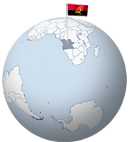 Flag of Angola (GIF) - All Waving Flags