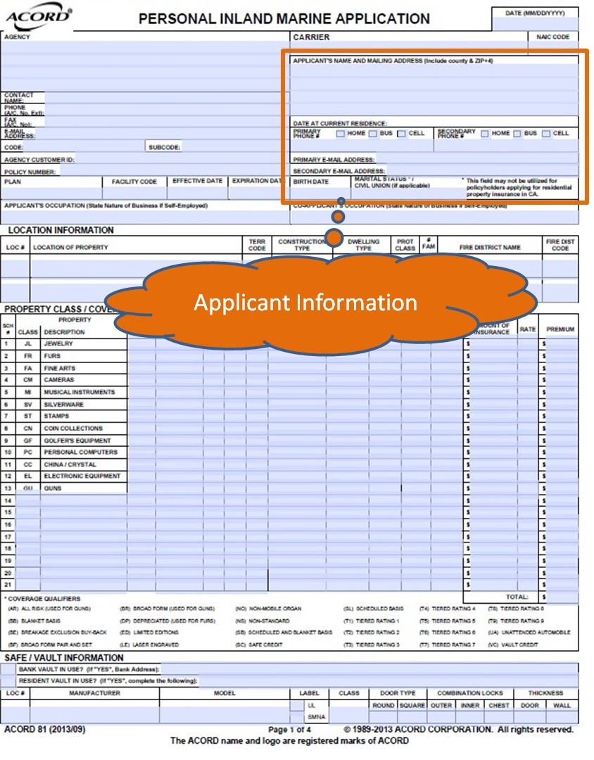 Simply-Easier-ACORD-Forms: How To Complete the ACORD 81 Personal Inland ...