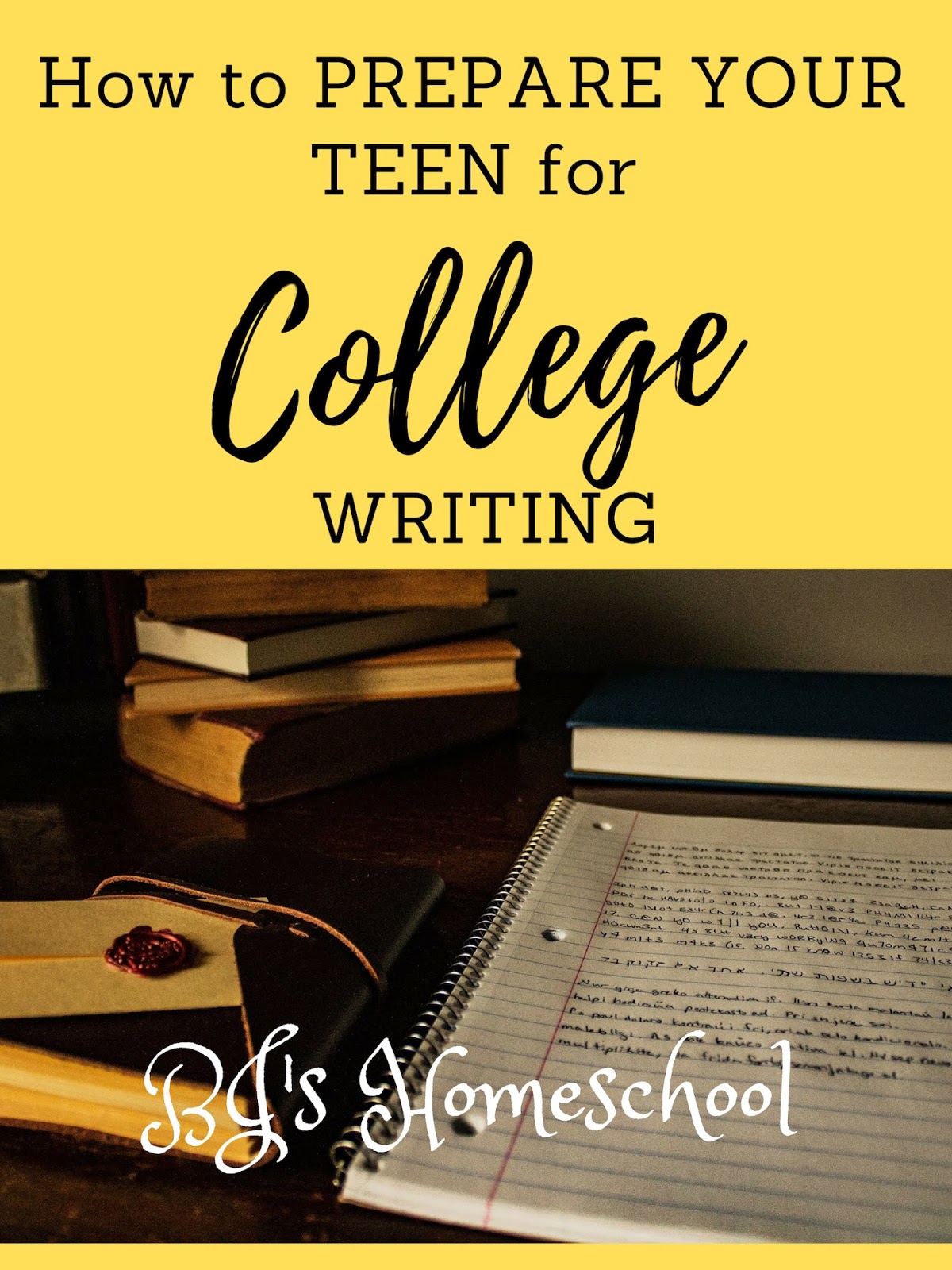 BJ's Homeschool : Preparing your Homeschooled High Schooler for College ...