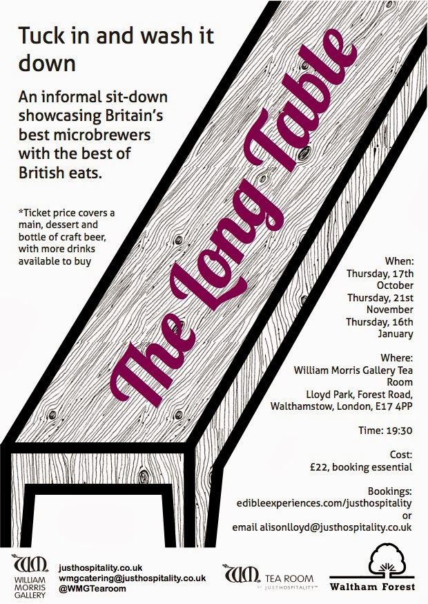 London Pop-ups: The Long Table Sharing Dinner with Craft Beers at The ...