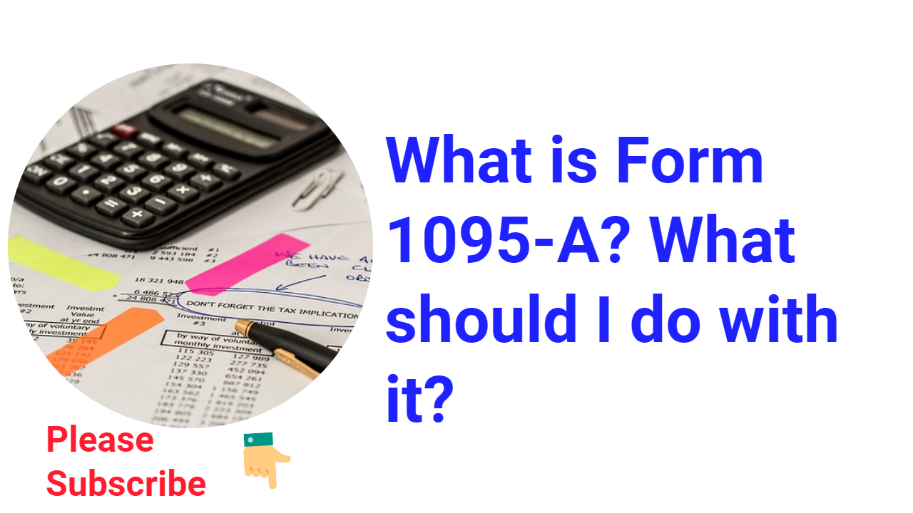 What Is Form 1095 A And Why I Am Getting It 