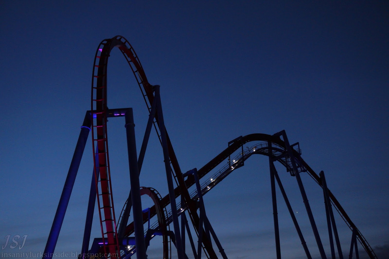 Banshee Roller Coaster Trains