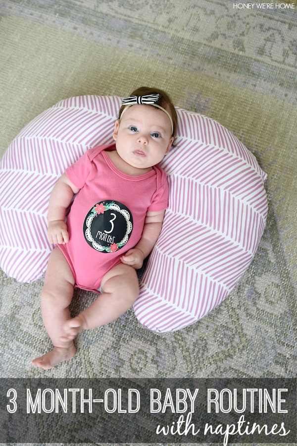 Our 3 Month Old Baby Routine | Honey We're Home | Bloglovin’