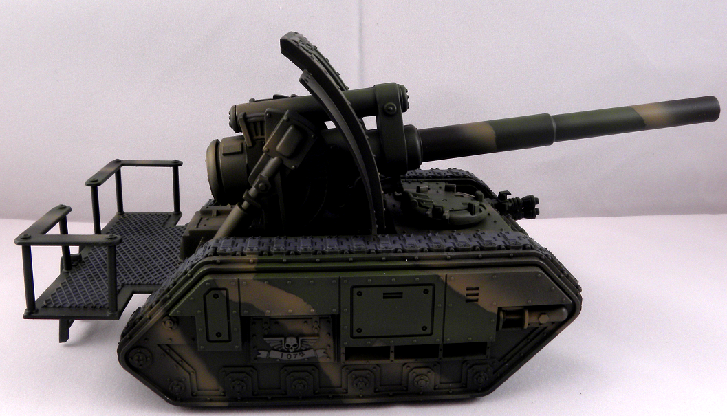 Danger Mouse's Paint Blog: 40k - Basilisk Earthshaker Cannons