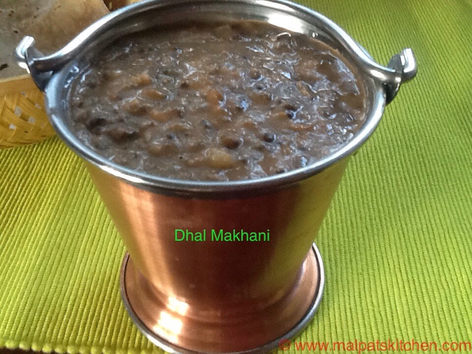 DHAL MAKHANI (Whole urad dhal in a creamy gravy) ~ Malpats Kitchen