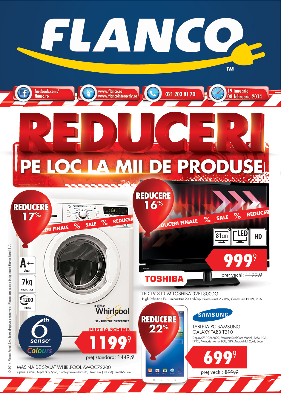 FLANCO cataloage-brosuri REDUCERI 19 Ianuarie - 8 Februarie 2014 ...