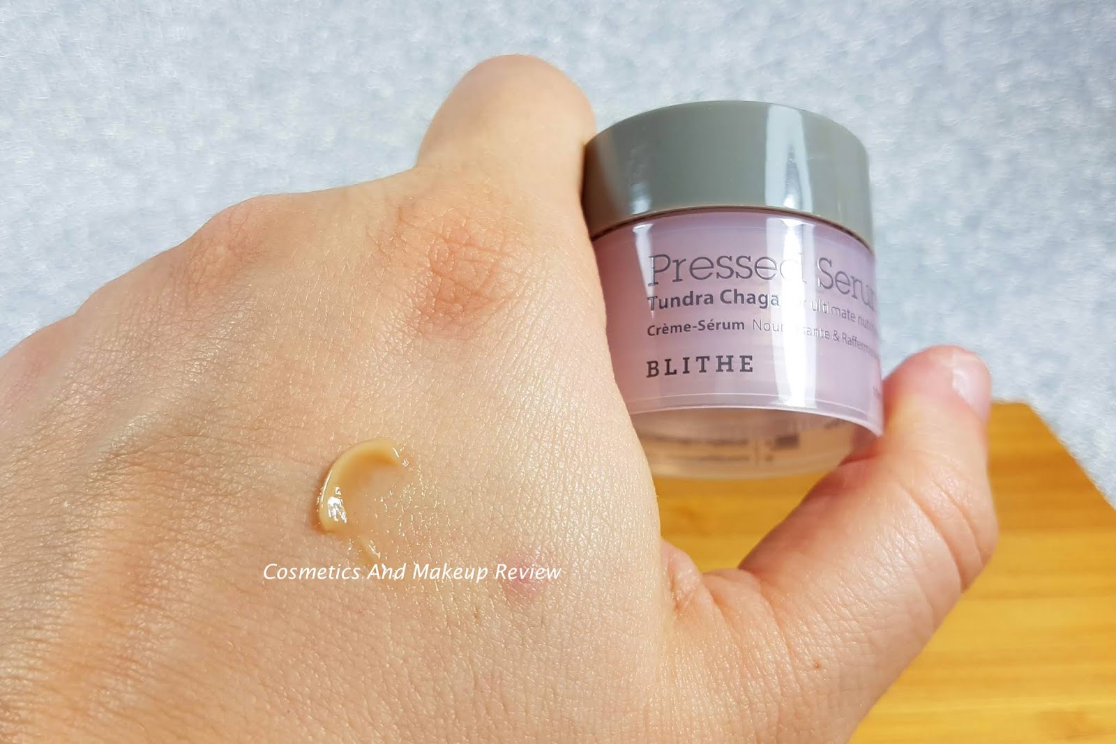 BLITHE Pressed Serum Tundra Chaga 10ml - swatch