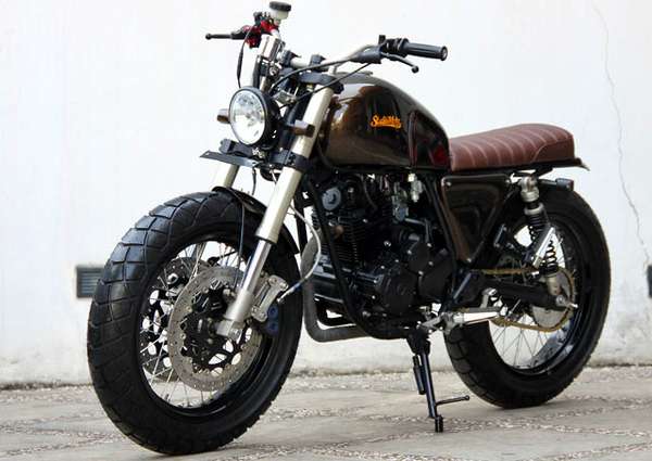 Yamaha Scorpio Modif Klasik | Foto Modifikasi Motor Terbaru