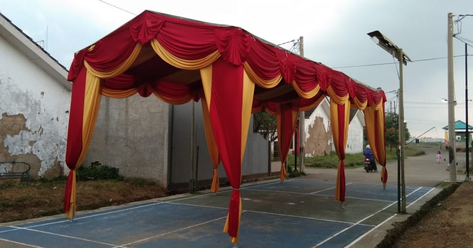 TENDA PESTA / TENDA PENGANTIN 4M X 8M | JASA PEMBUATAN TENDA PESTA ...