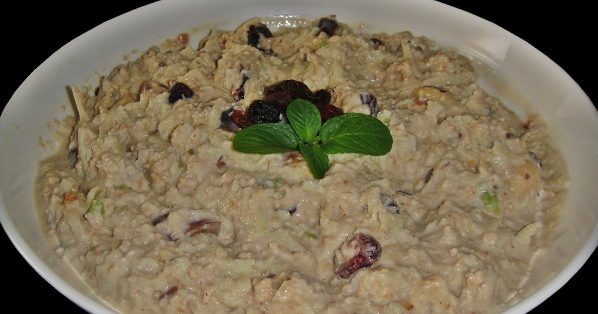 Maryam's Culinary Wonders: 310. Overnight Muesli Oats