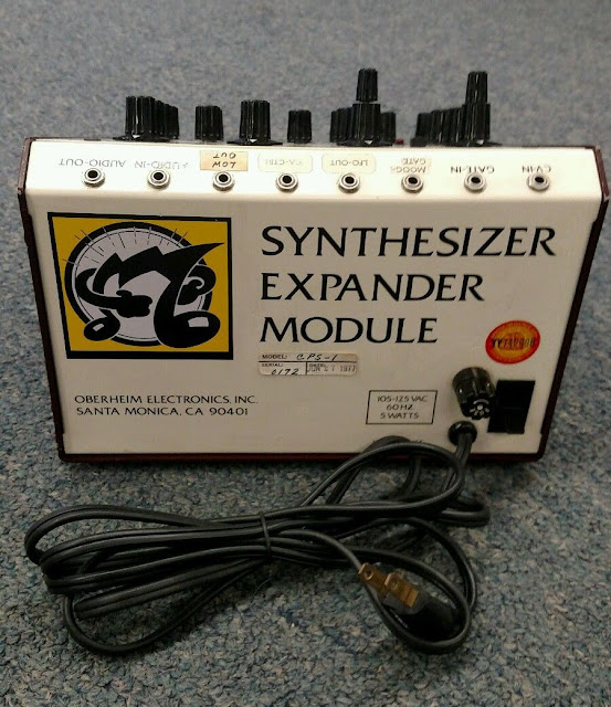 MATRIXSYNTH: Oberheim CPS1 Synthesizer Expander Module SN 0172 with CV Mods