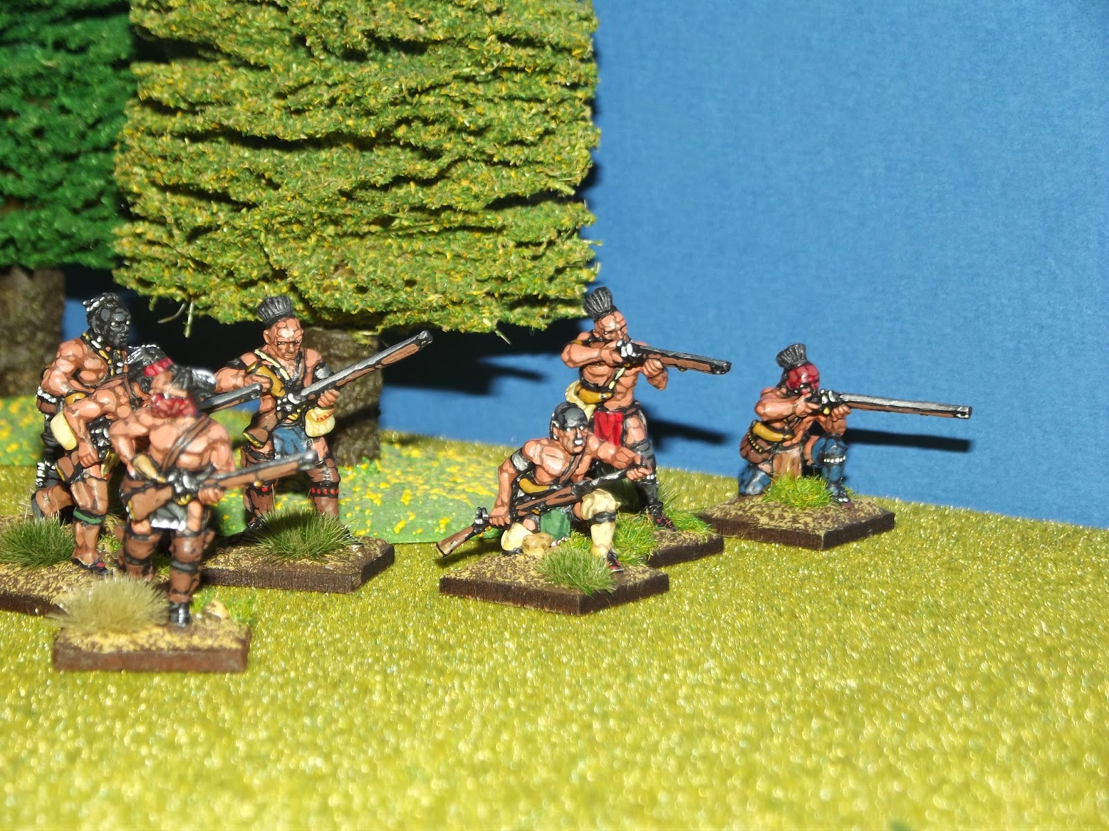 Hart of War Figure Painting and Basing Service: INDIANS! 28MM PERRY ...