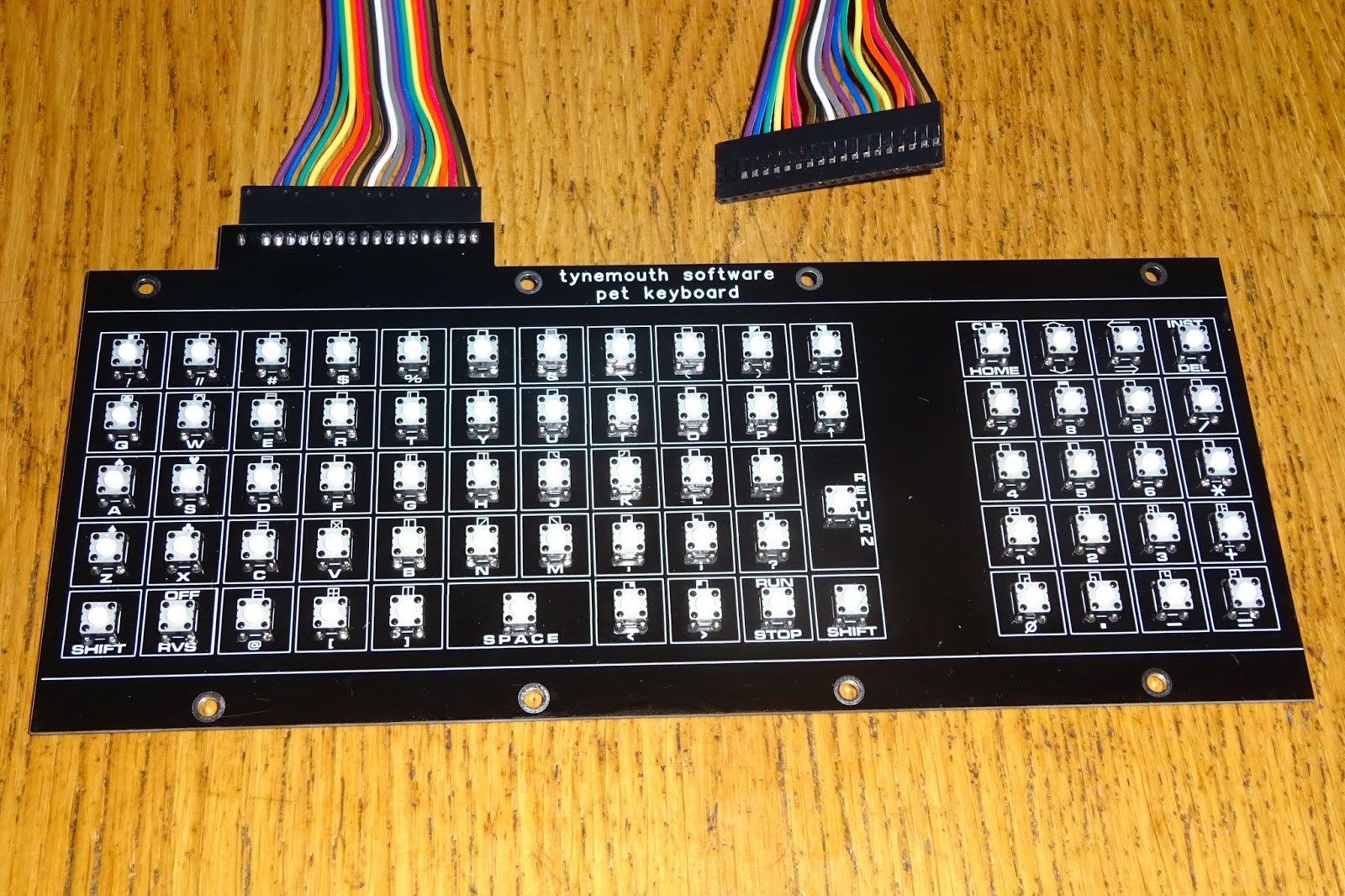 Tynemouth Software: Commodore PET replacement keyboard update
