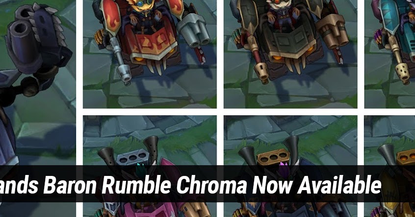 Surrender at 20: Badlands Baron Rumble Chroma now available!