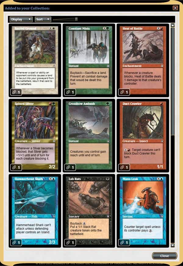 Magic the Gathering Adventures: More Stronghold online packs