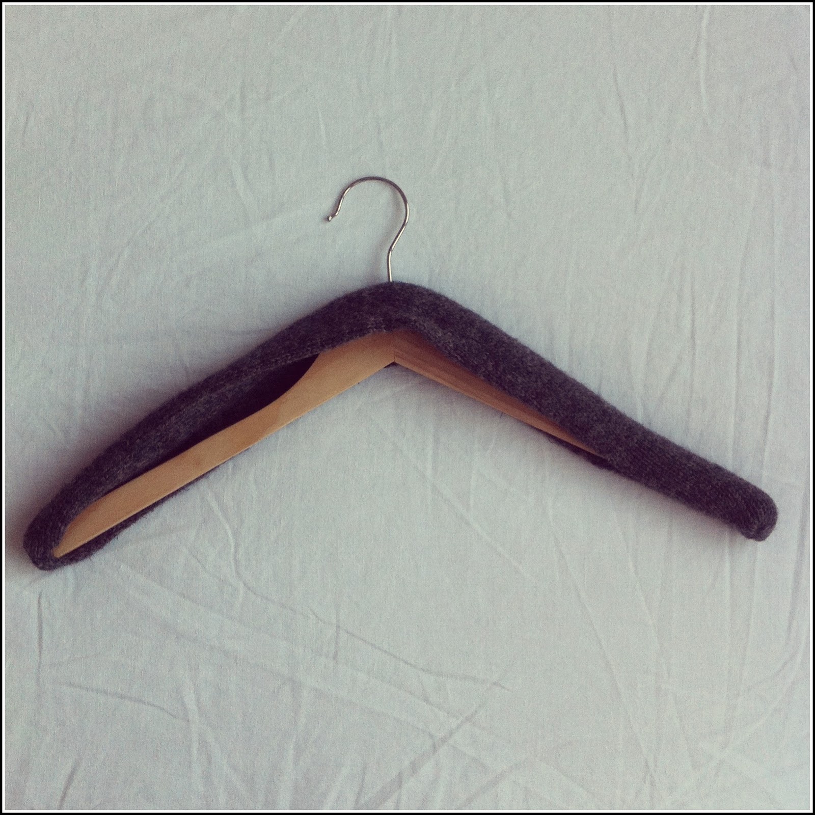 Las ideas más geniales para ti y para tu casa!: Perchas forradas ...